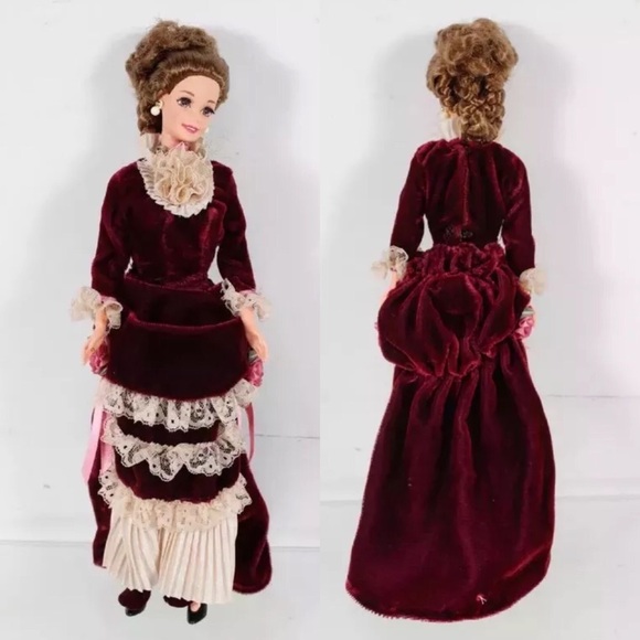 Barbie | Accents | Mattel Great Eras Collection Victorian Lady Barbie ...